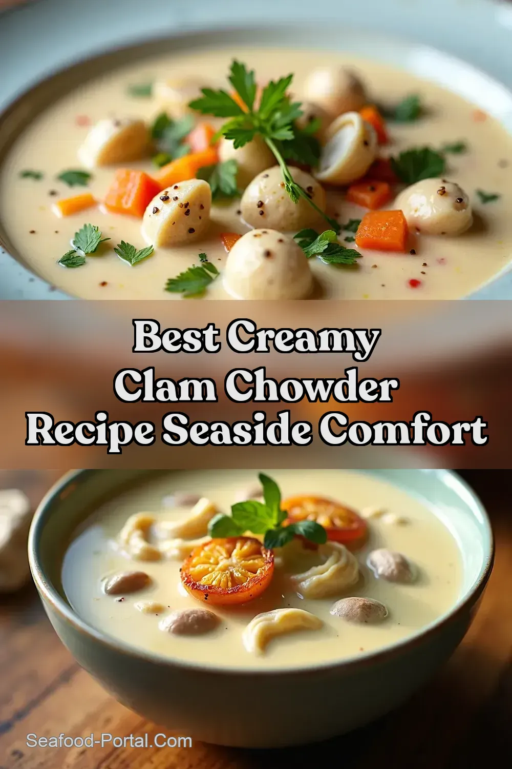My Secret Creamy Clam Chowder Recipe Seaside Serenity