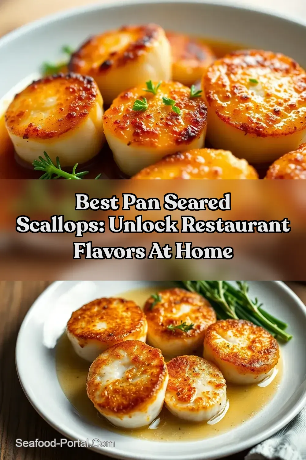 Pan Seared Scallops Recipe: My Foolproof, Golden-Crusted…
