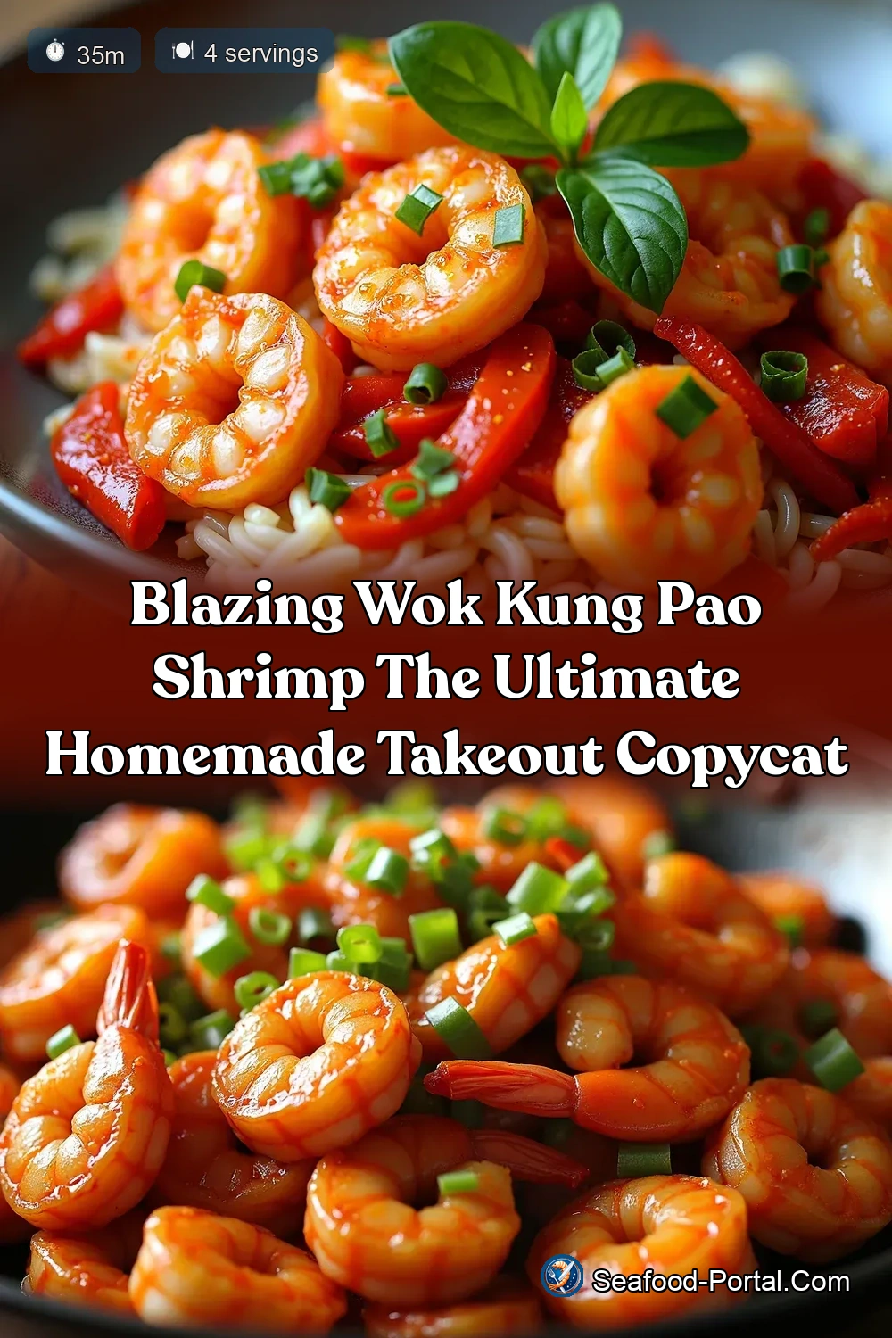 Authentic Kung Pao Shrimp Velvety Texture Quick Wok Cook