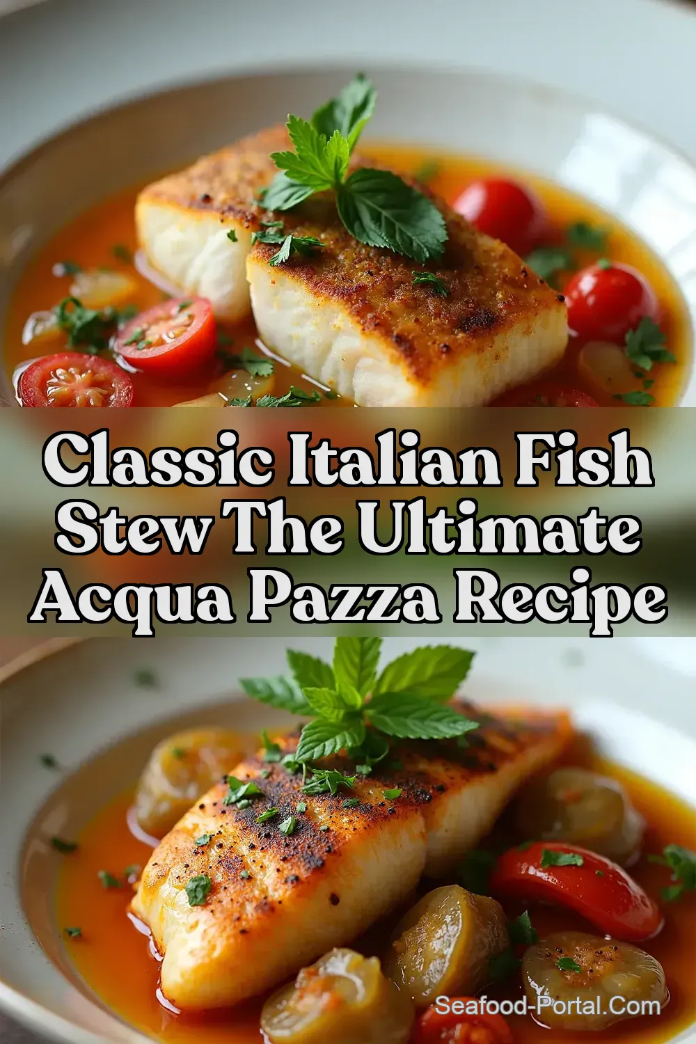 Acqua Pazza Italian Fish in Crazy Water - Seafood Portal