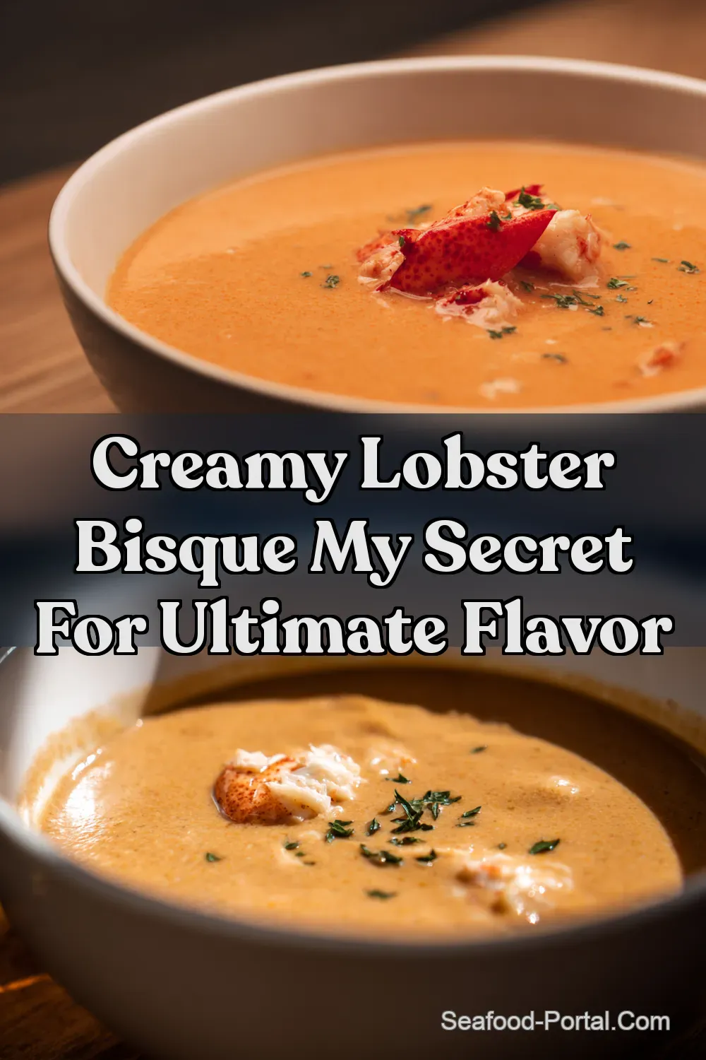 Creamy Lobster Bisque Recipe My GoTo Comfort Soup - Seafood…