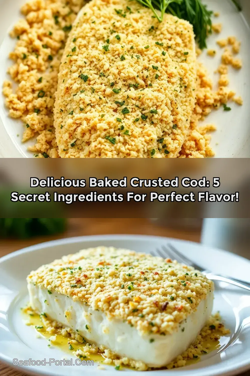Easy & Juicy Baked Crusted Cod: My Fail-Proof Herb Glazed…
