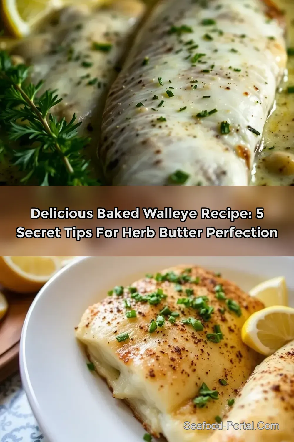 Easy Baked Walleye Recipes: My Favorite Herb Butter Delight