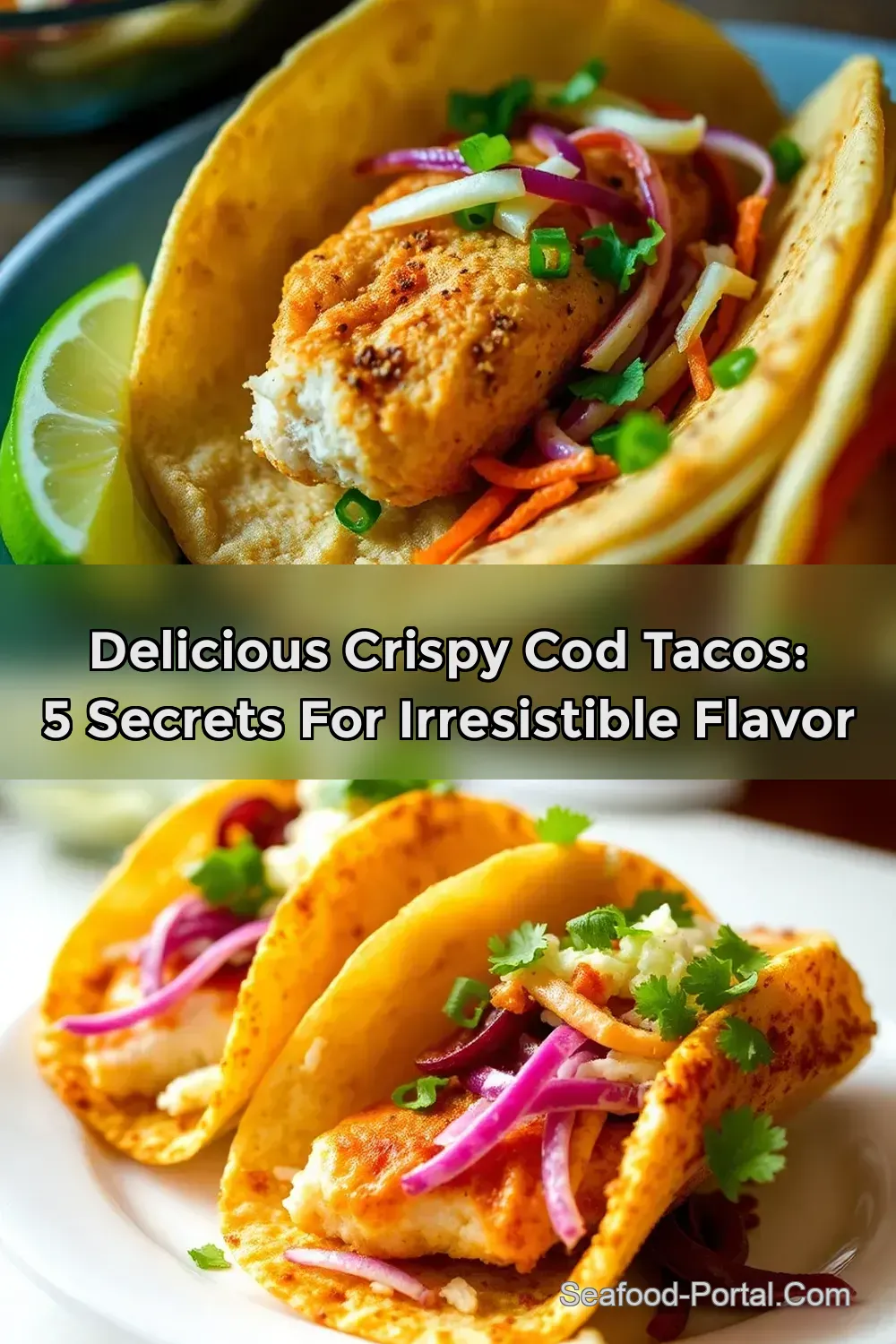 Crispy Cod Tacos with Spicy Slaw: A Family Favorite Recipe