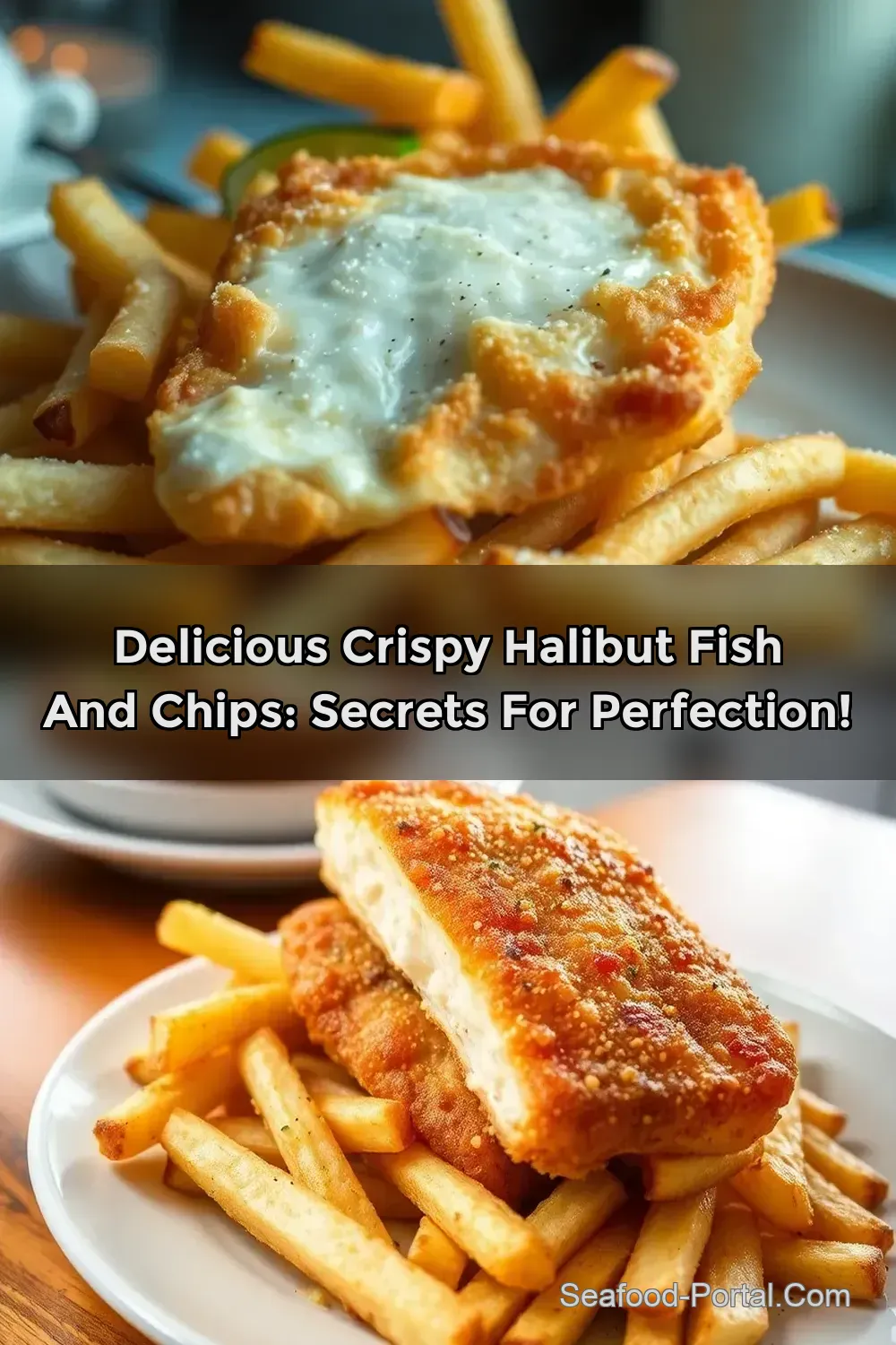 Crispy Halibut Fish and Chips: A Family Favourite Recipe