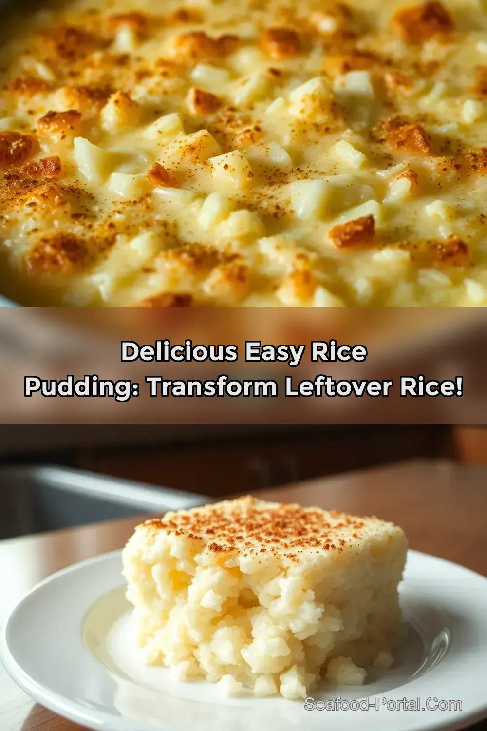 Classic Baked Rice Pudding with Cooked Rice: A Family…