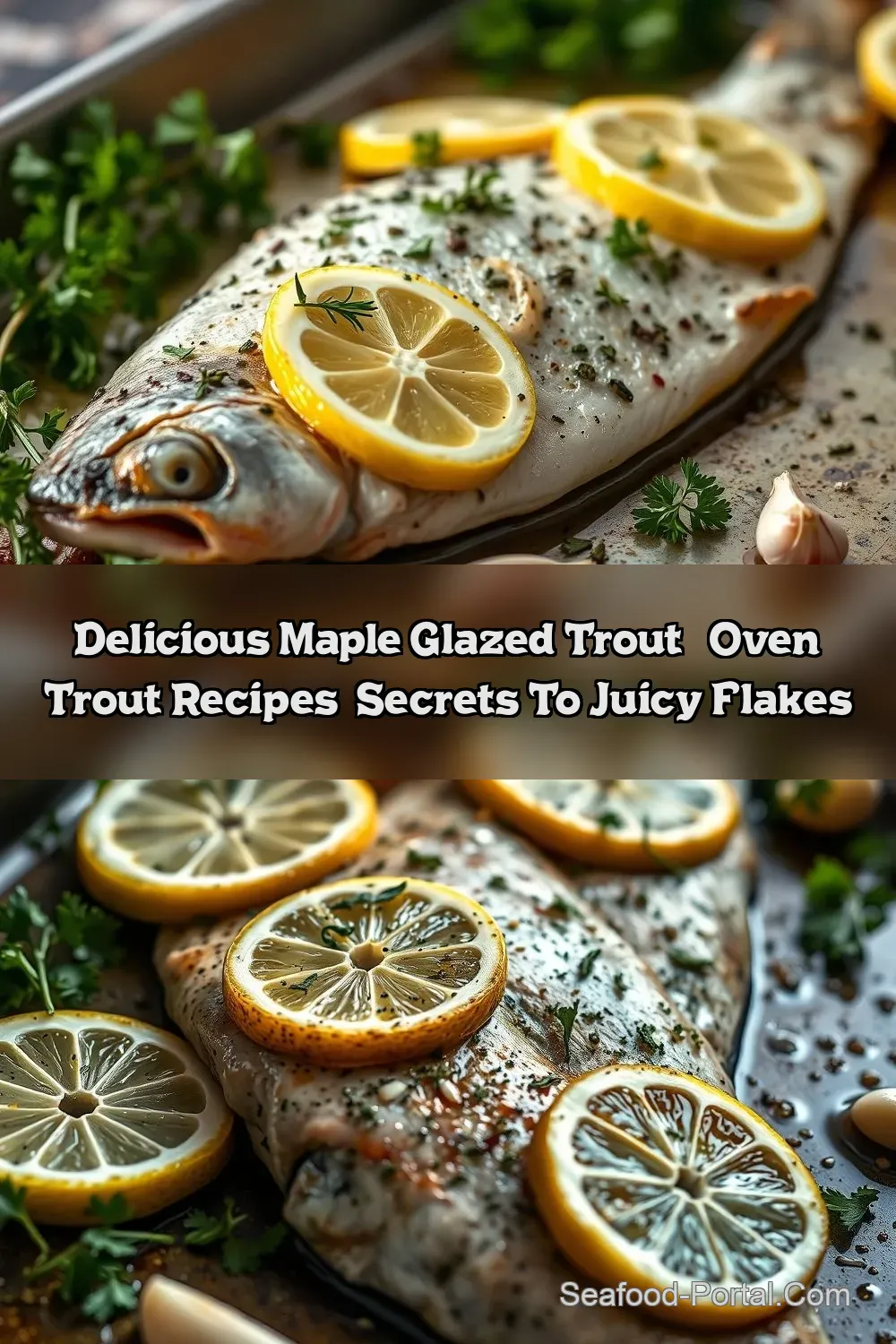 Lemon Herb Baked Trout Recipe: Easy & Elegant Oven-Cooked…