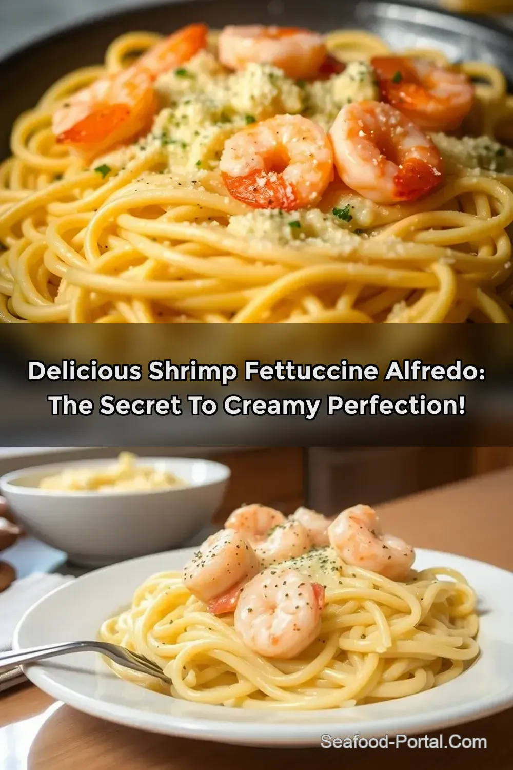 My Family's Favorite Shrimp Fettuccine Alfredo Recipe:…