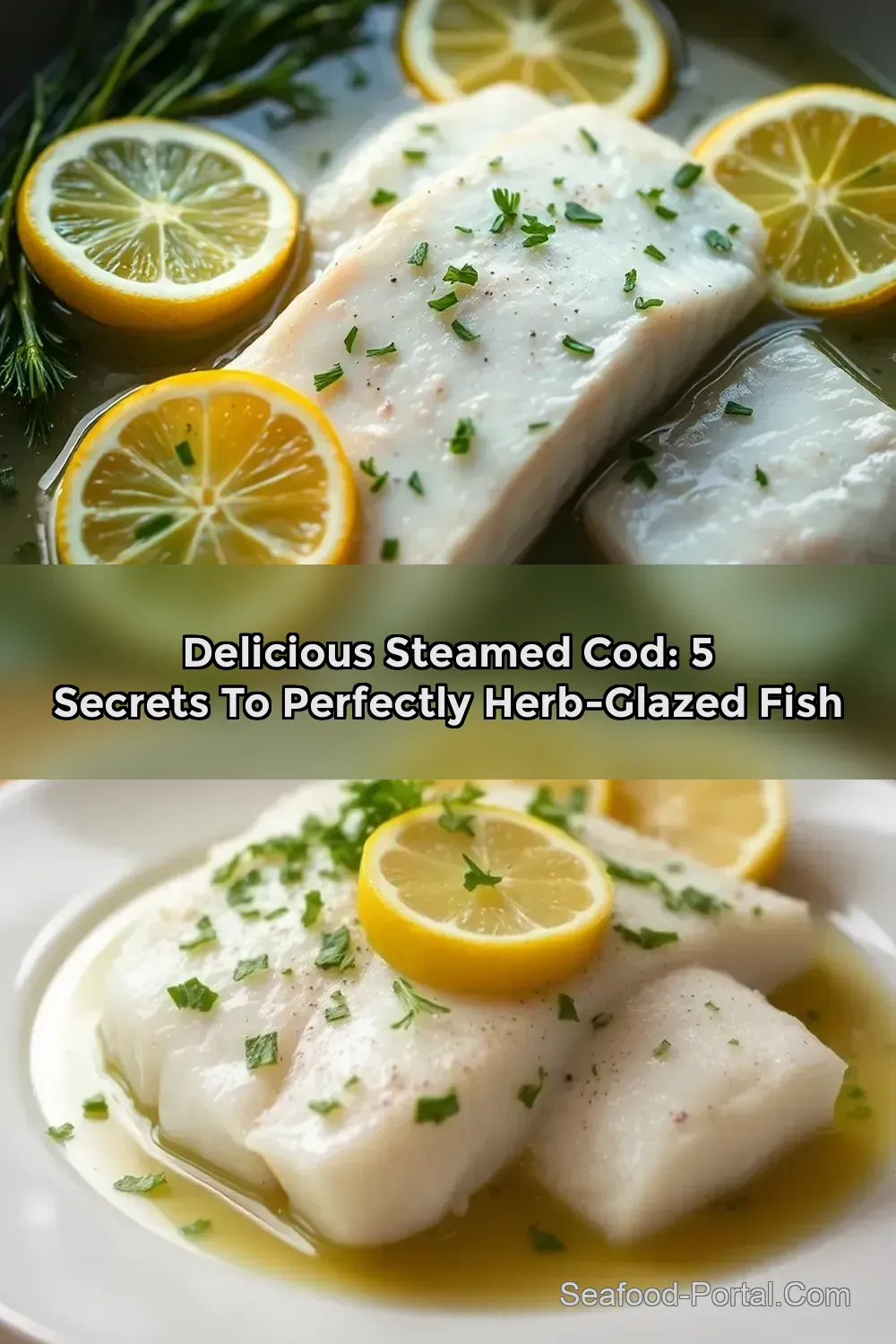 Silky Steamed Cod with Lemon and Herbs: A Family Favorite