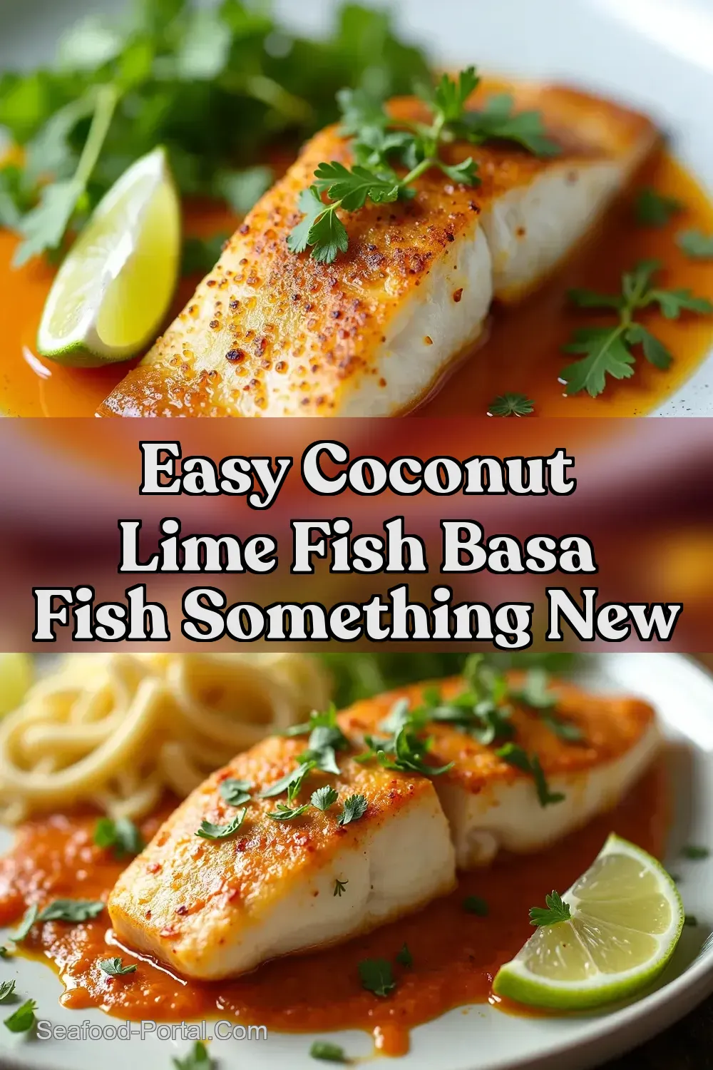 Basa Fish Something New CoconutLime Zing Recipe - Seafood…