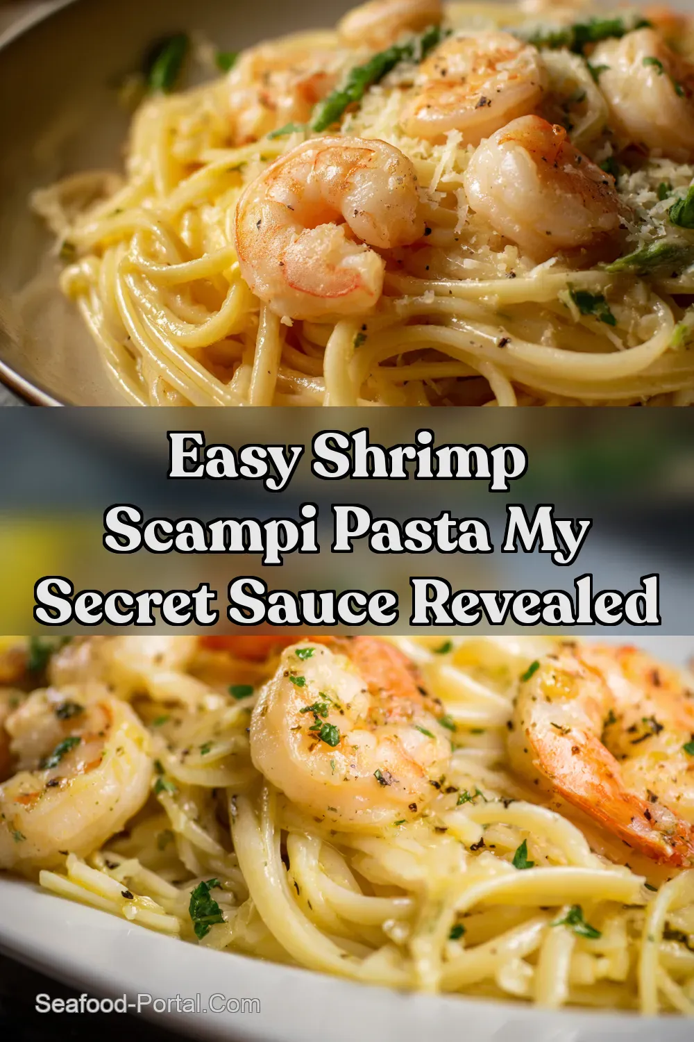 Easy Shrimp Scampi Pasta Restaurant Taste at Home - Seafood…