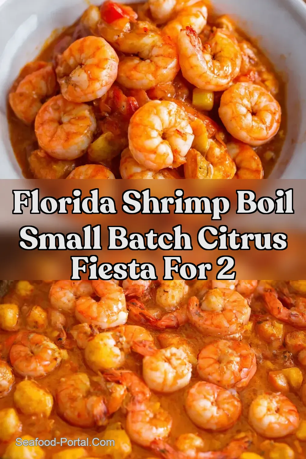 Small Batch Florida OJ Shrimp Sunshine State Shrimp Boil
