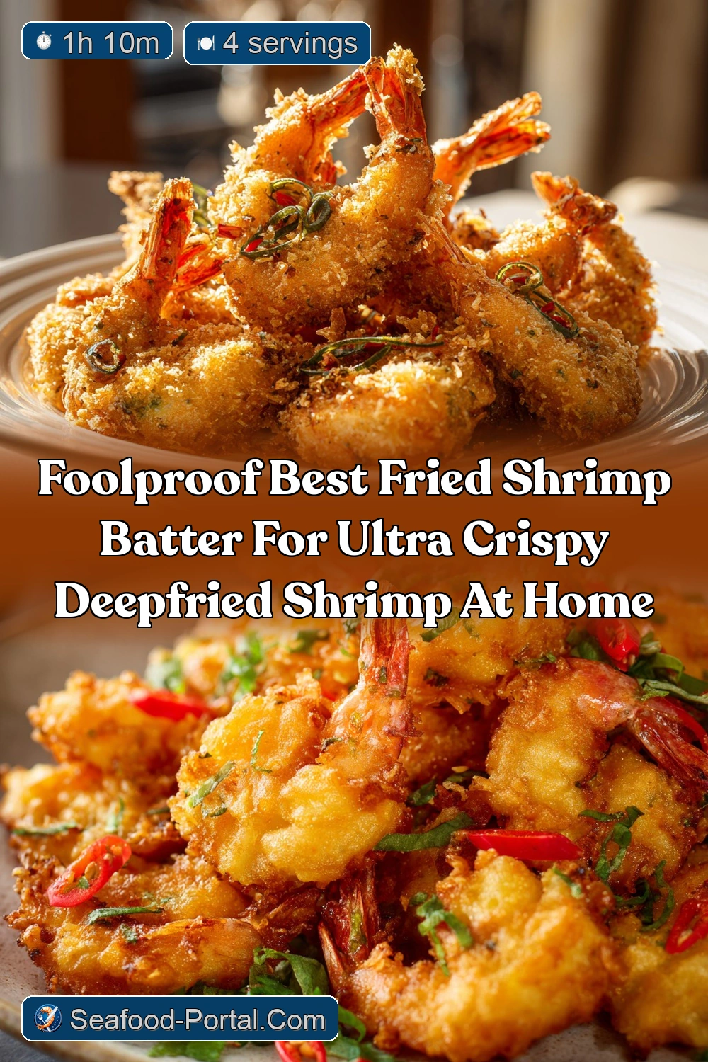 Crispy Golden Prawns Recipe The Ultimate DeepFried Shrimp…