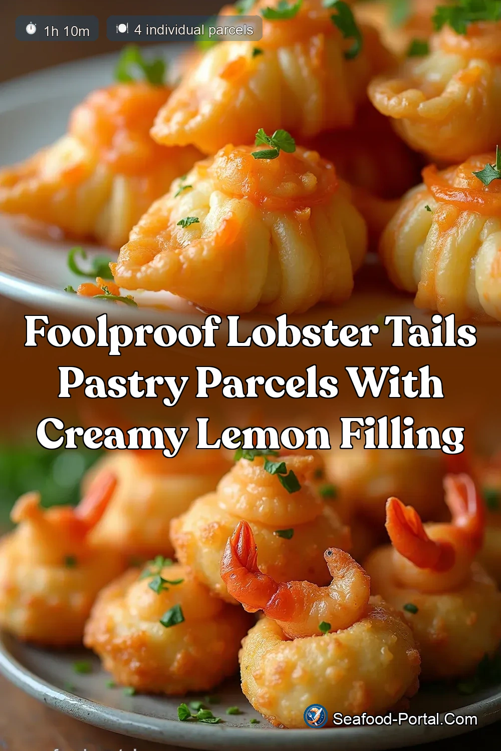 Easy Elegant Lobster Tails Pastry Recipe Posh Appetizer
