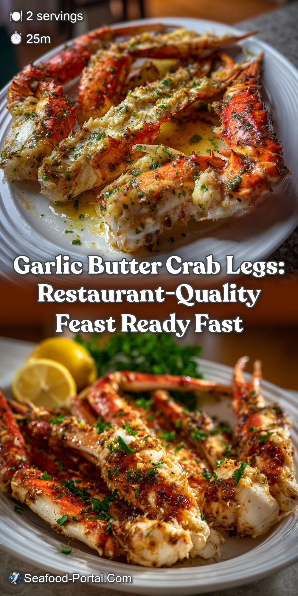 Garlic Butter Crab Legs: Restaurant Quality in 25 Minutes