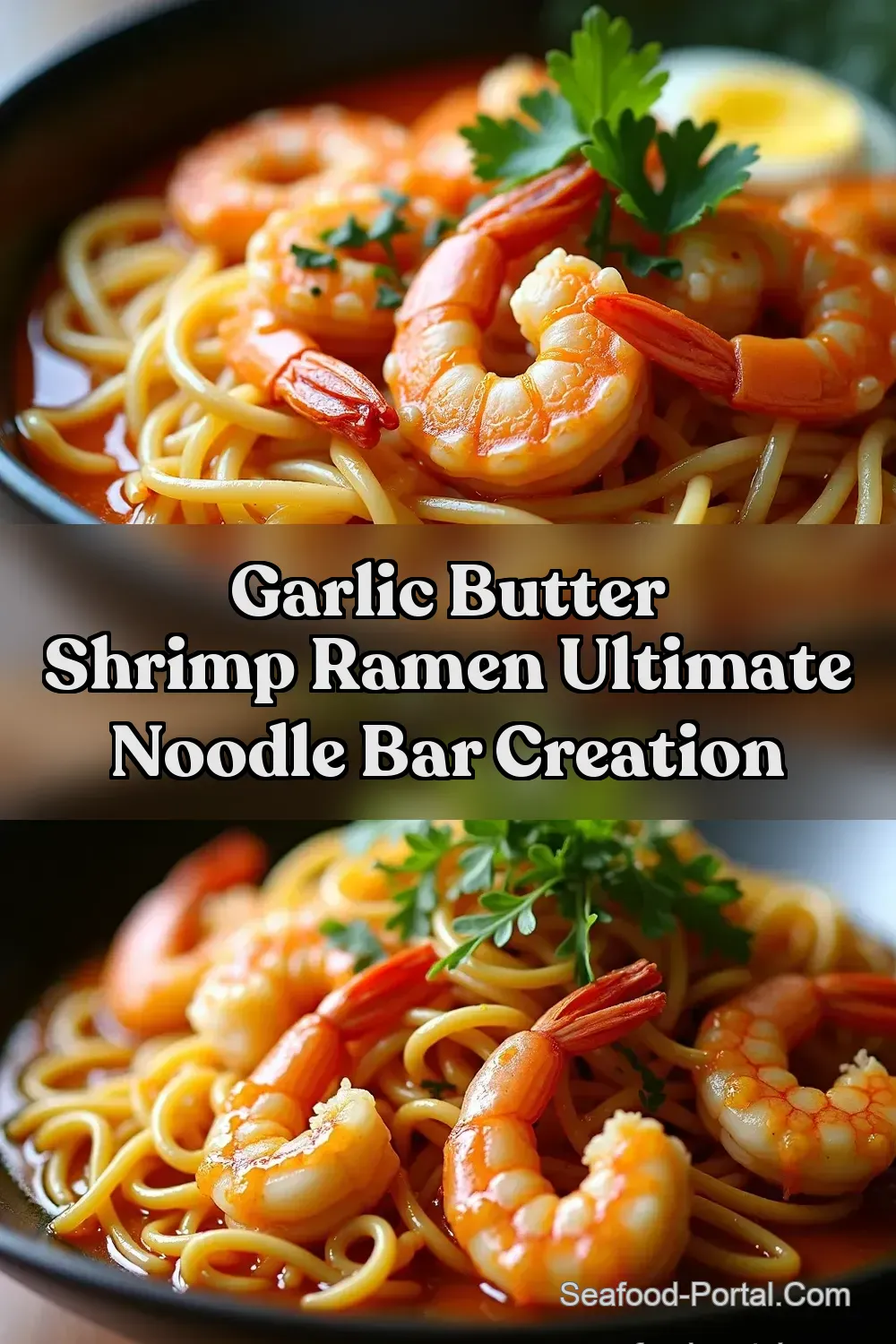 Shrimp Scampi Ramen Shrimp Ramen My 15Min Umami Bomb