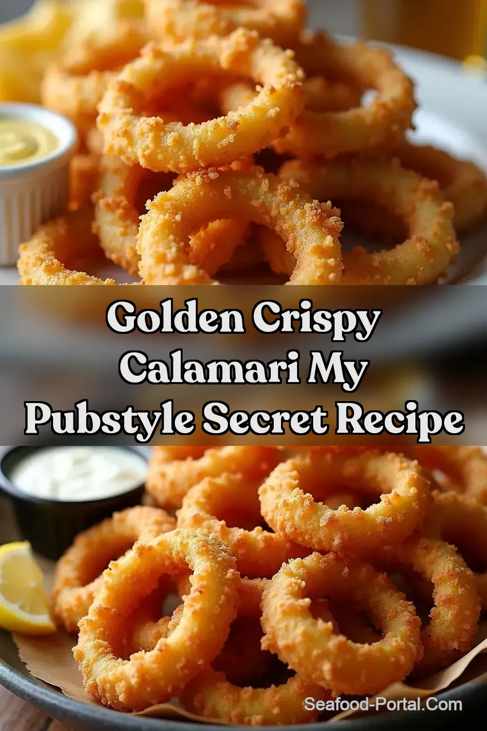 Crispy Fried Calamari My Golden PubStyle Rings Recipe