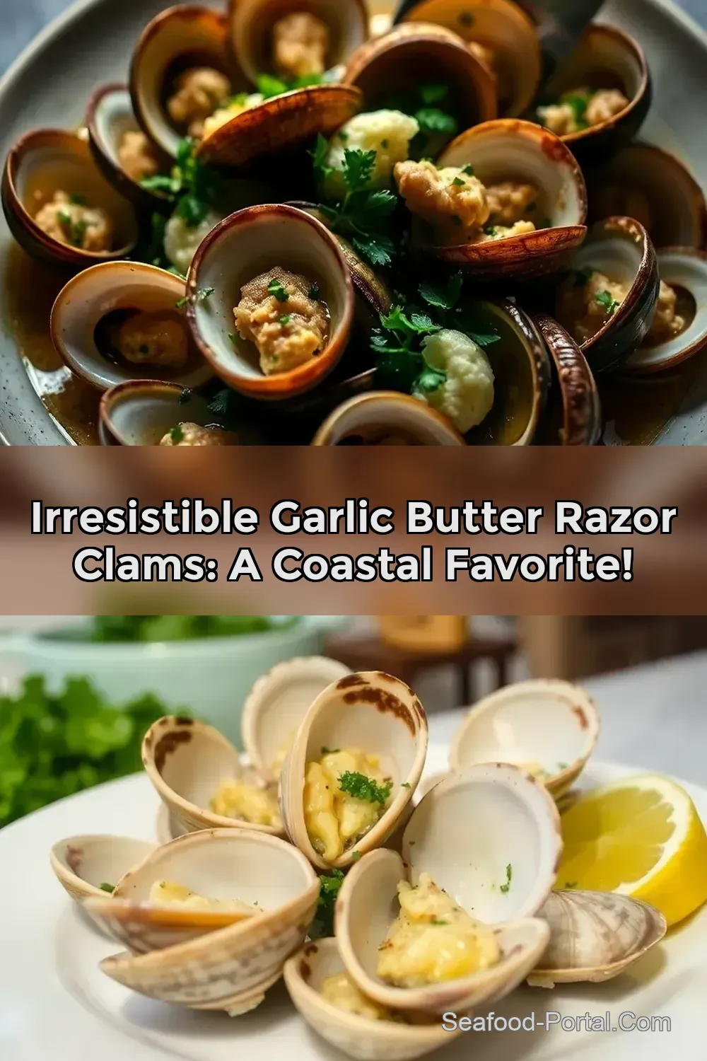Delicious Garlic Butter Razor Clams Recipe: A Coastal…