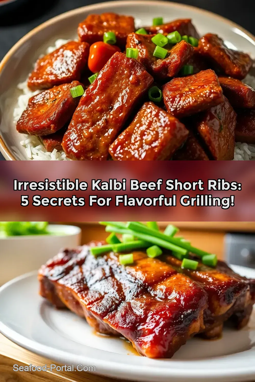 Sweet & Savory Grilled Korean Short Ribs Recipe: My…
