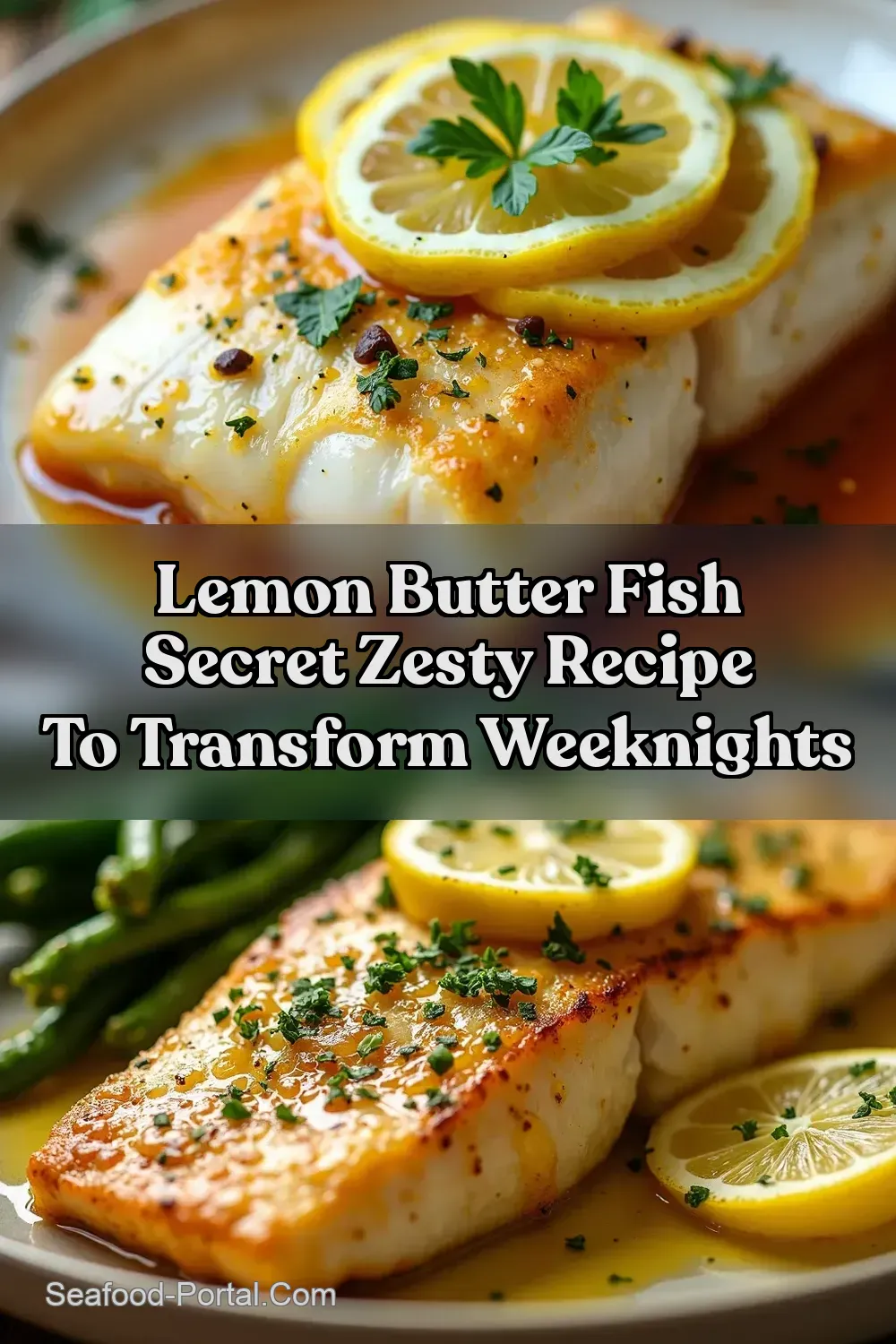 Zesty Lemon Butter Fish Quick Weeknight Winner - Seafood…