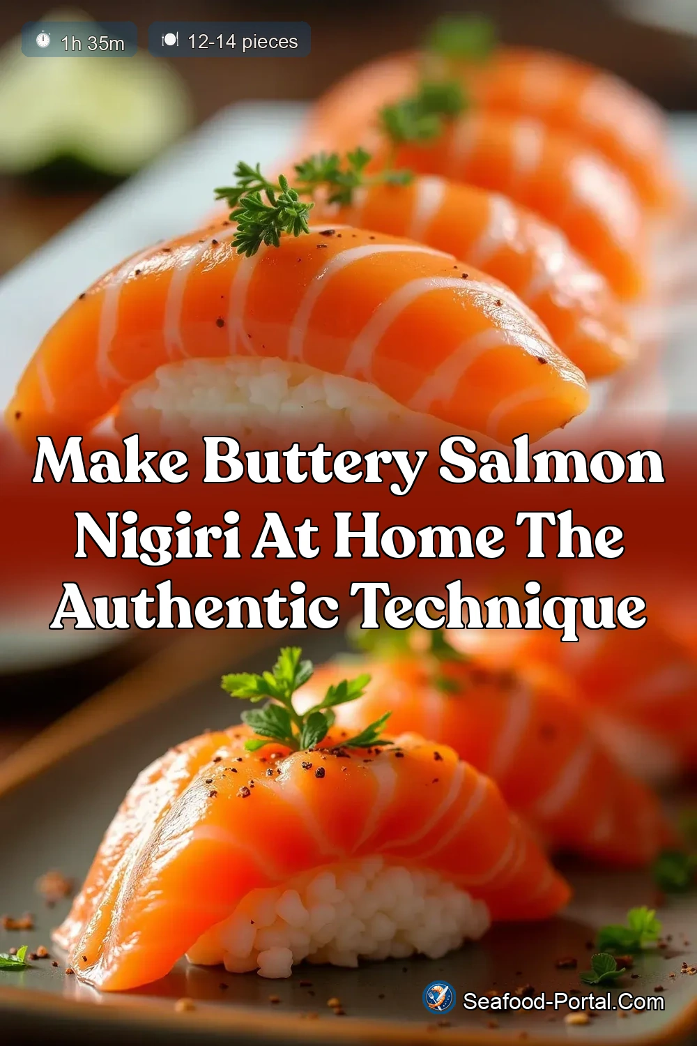Perfect Salmon Nigiri Authentic Recipe Tutorial - Seafood…