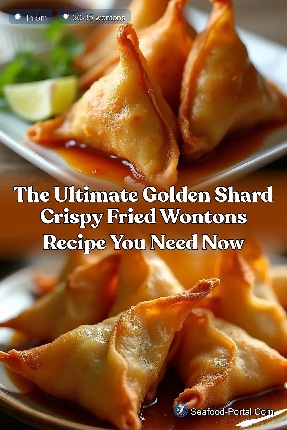 Foolproof Crispy Fried Wontons with Dipping Sauce Recipe