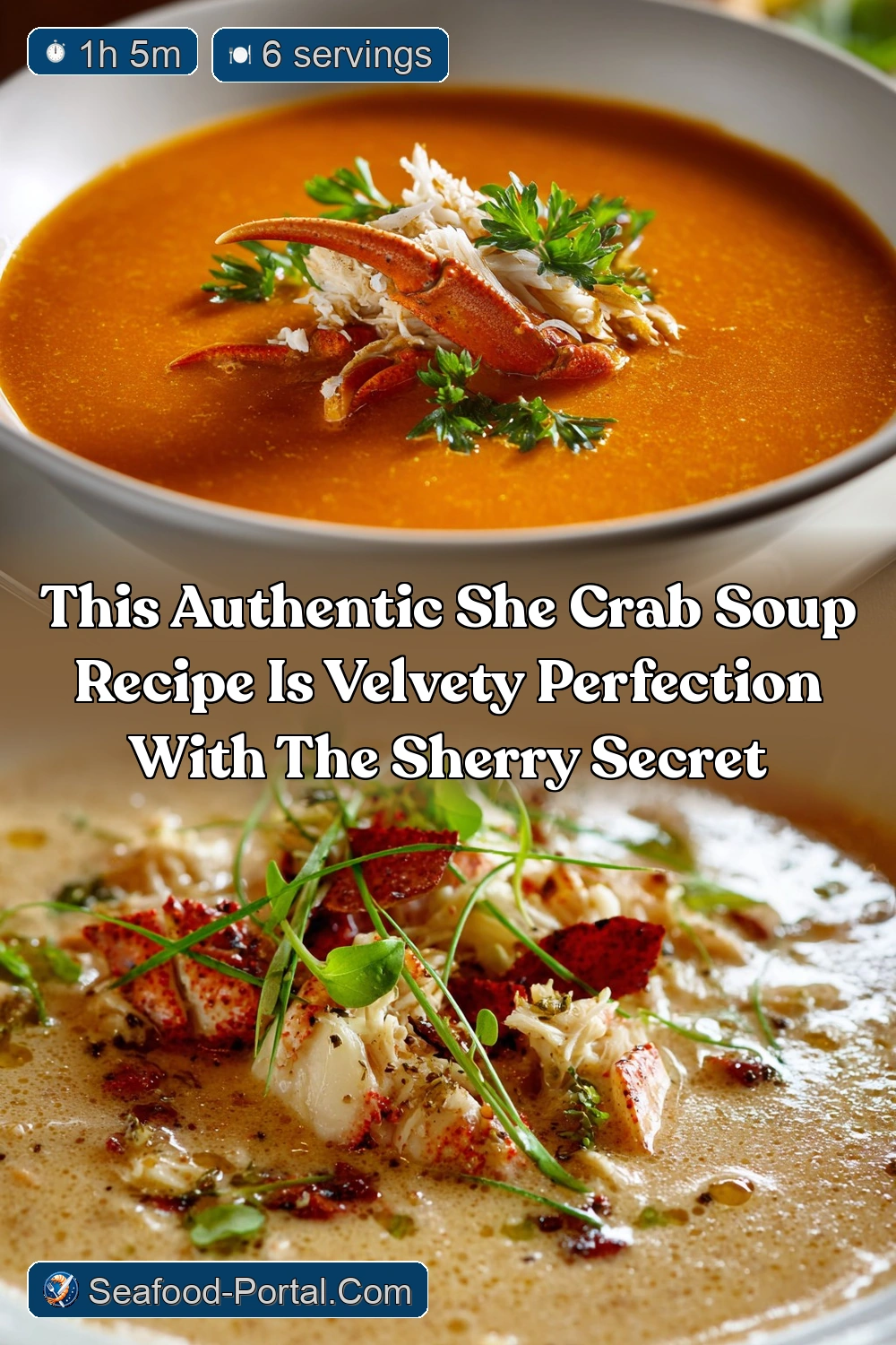 Charleston She Crab Soup Recipe Velvety Rich and Finished…