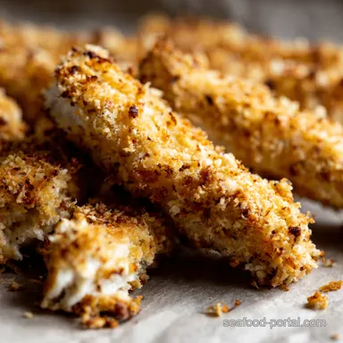 Crispy Pollock Fingers Panko Pollock Perfection Easy Recipe