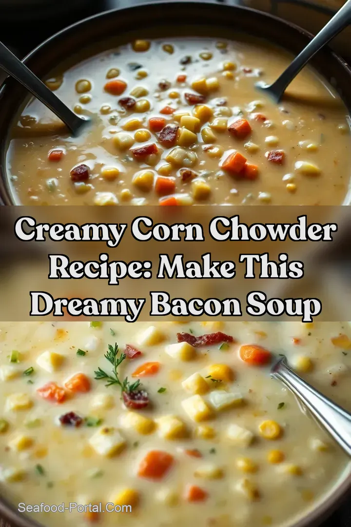 Corn Chowder Recipe: Creamy Comfort in Every Spoonful!