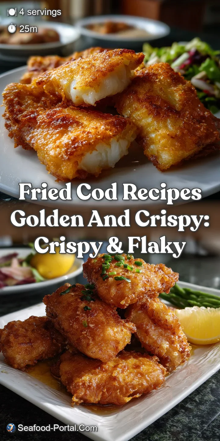 Fried Cod Recipes Golden and Crispy: Ultra-Crisp Results
