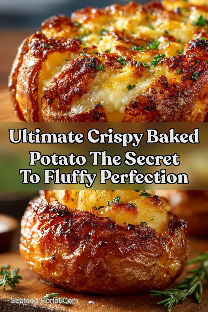 My Ultimate Perfect Baked Potato Recipe Crispy Skin