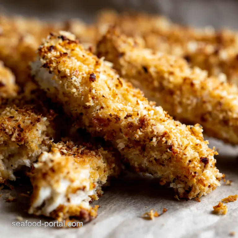 Crispy Pollock Fingers Panko Pollock Perfection Easy Recipe
