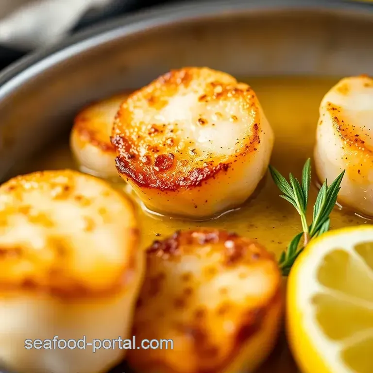 Seared Scallops with Lemon-Butter: How To Make Scallops!